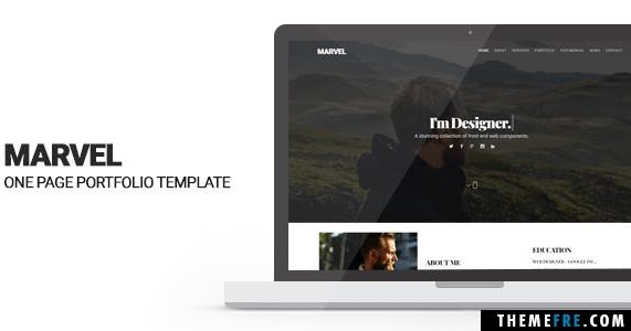 Bazza Kyle Marvel - Personal Portfolio Template bootstrap creative ...