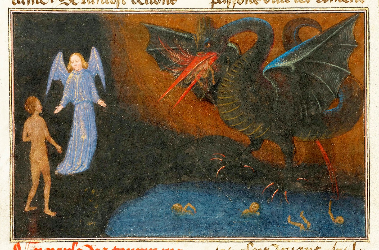 Simon Marmion - The Visions of the Knight Tondal, 1470 -Wallpapers ...