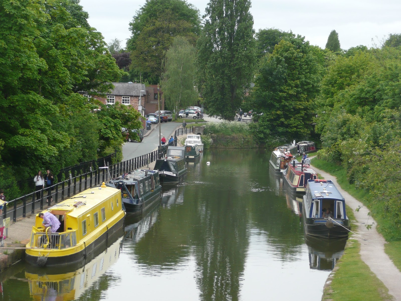 Chyandour,our "Home on the Water": Runcorn.