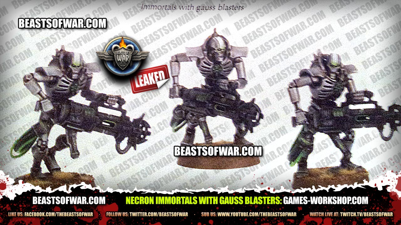 CAUTION: Bonds Skin Instantly: Necrons Leaked - Beasts of War Overwhelmed