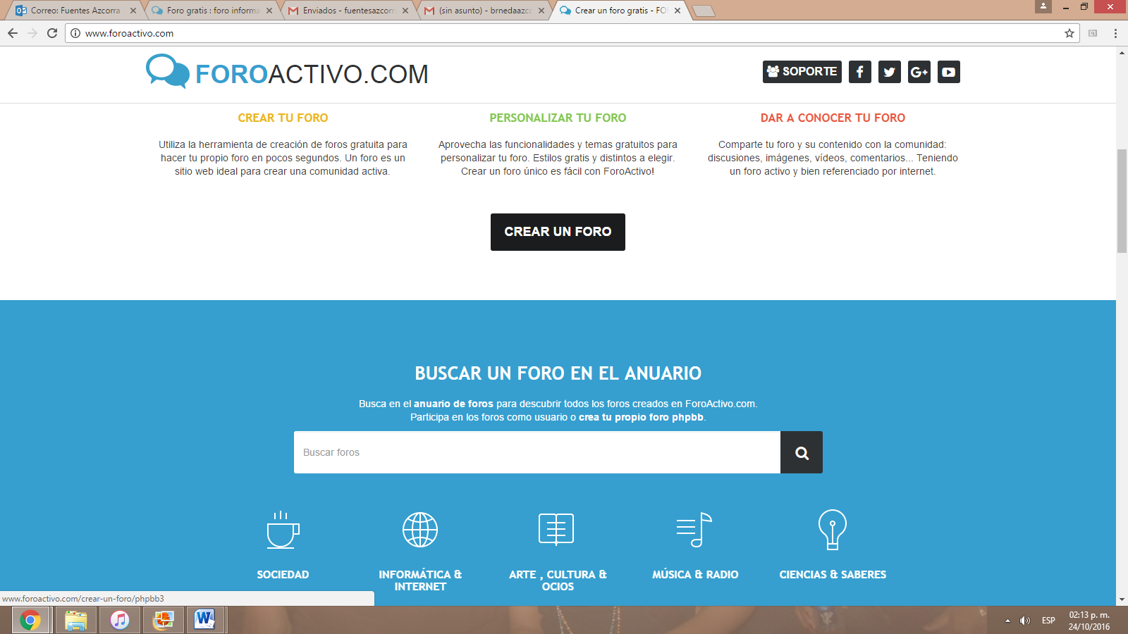 Informatica.: ¿Como Crear un Foro?...Tutorial de Foro Activo.