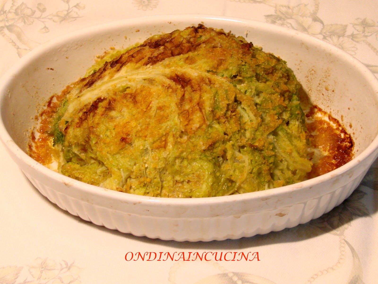 Ondinaincucina: Verza ripiena, come uno scrigno.....