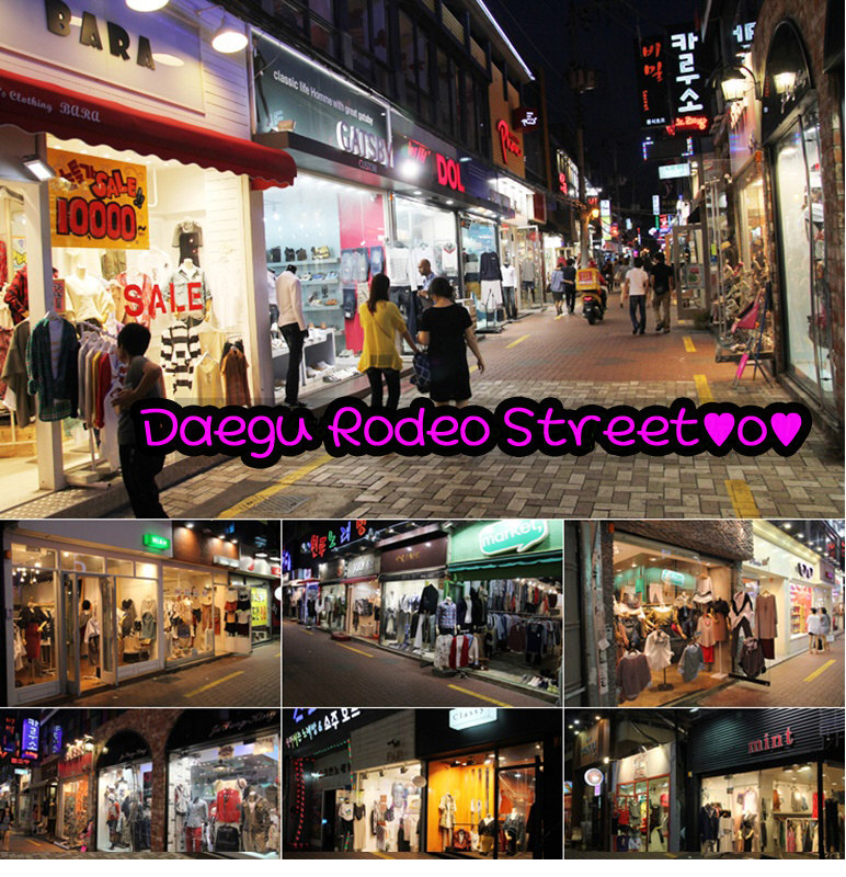 Shopping Spree in Dongsungro, epicenter of fashion in Daegu ~~ YAY!