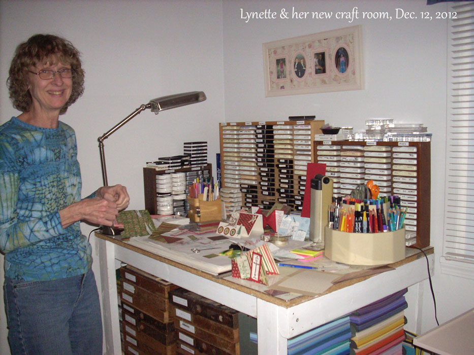Holmade Laura: Lynette's New Stamp Room