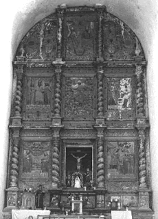 colonialmexico: The Altarpieces of Yucatán: Tabí