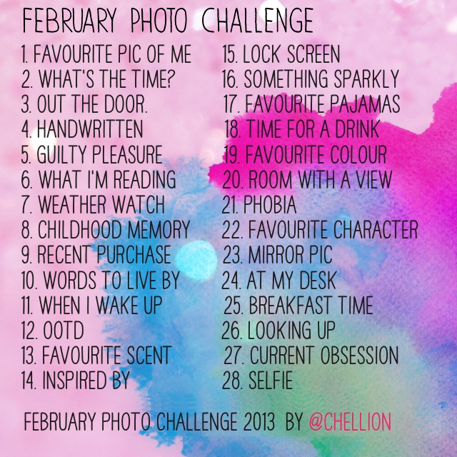 February Photo Challenge 2013