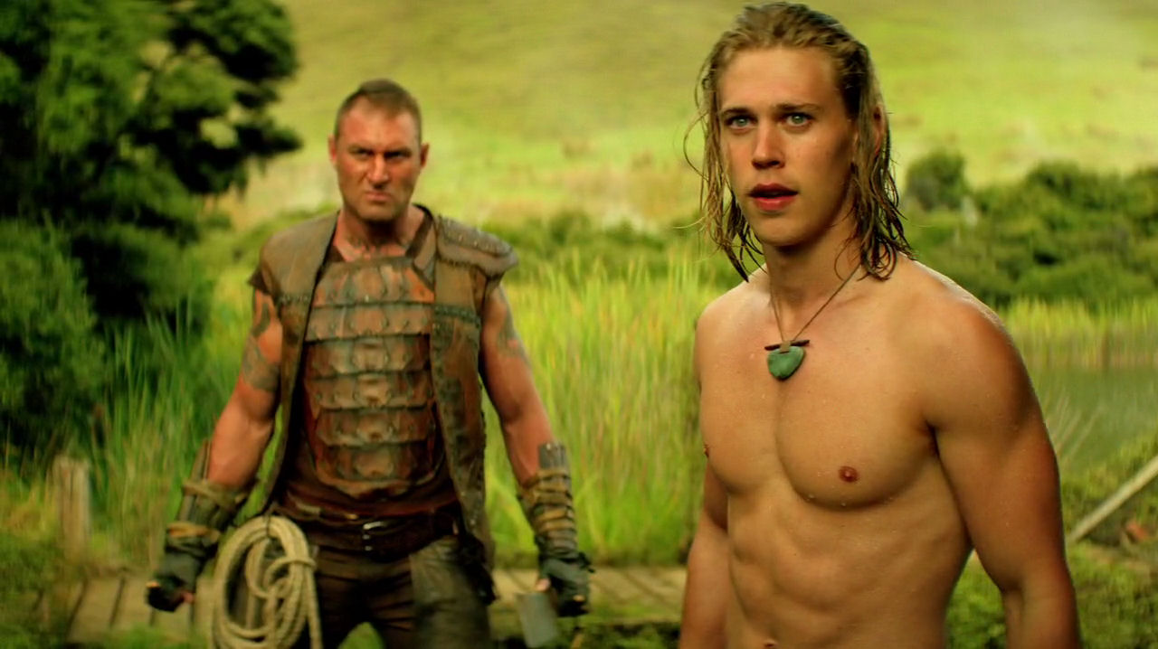 Austin Butler, Manu Bennett & Mattias Inwood on The Shannara Chronicles ...
