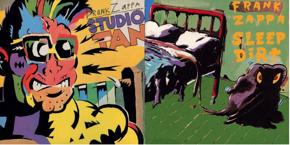 FRANK ZAPPA: STUDIO TAN (1978) SLEEP DIRT (1979) (colaboración Alberto ...
