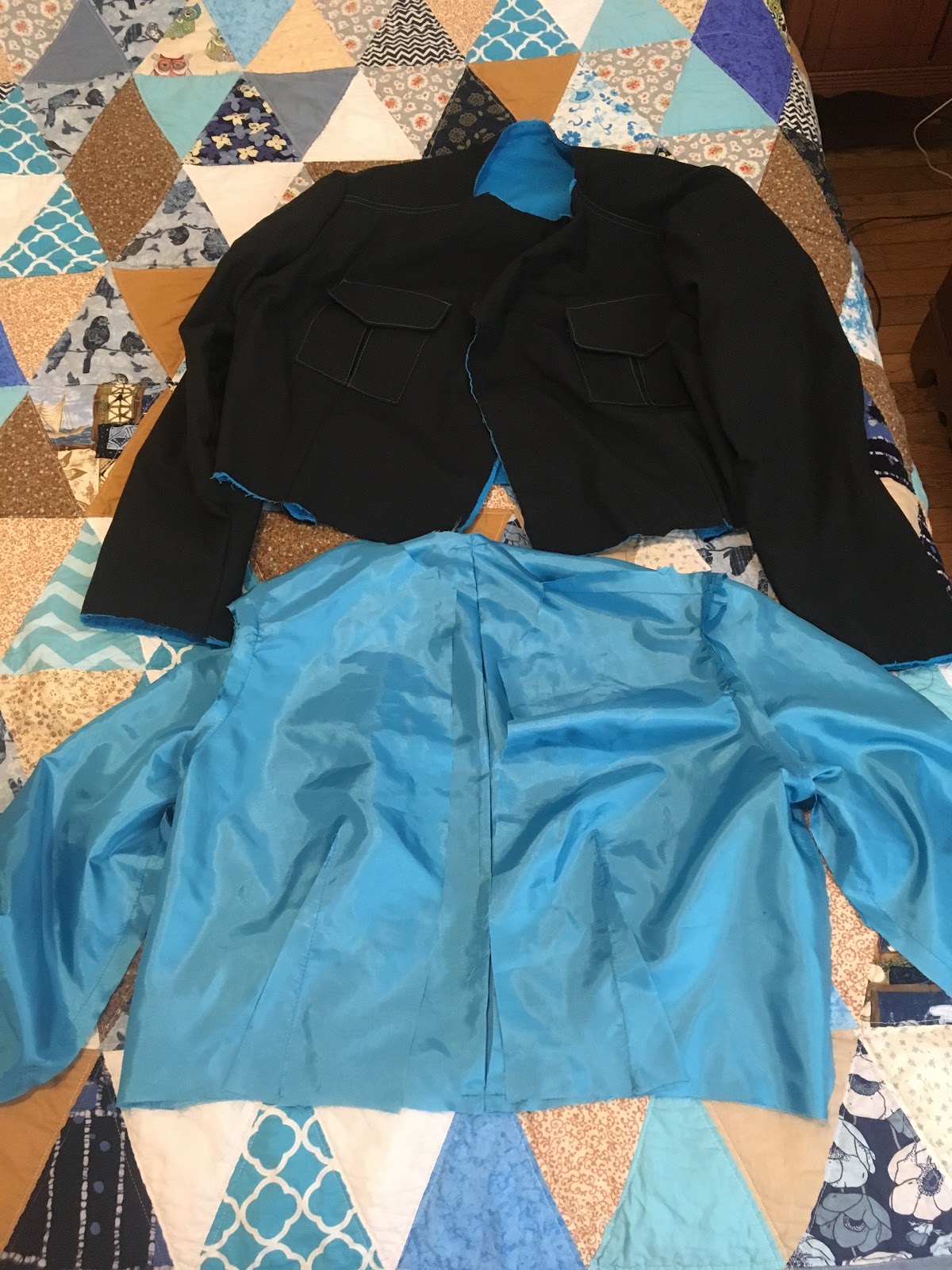 Cate's Crafts: Finished Jacket