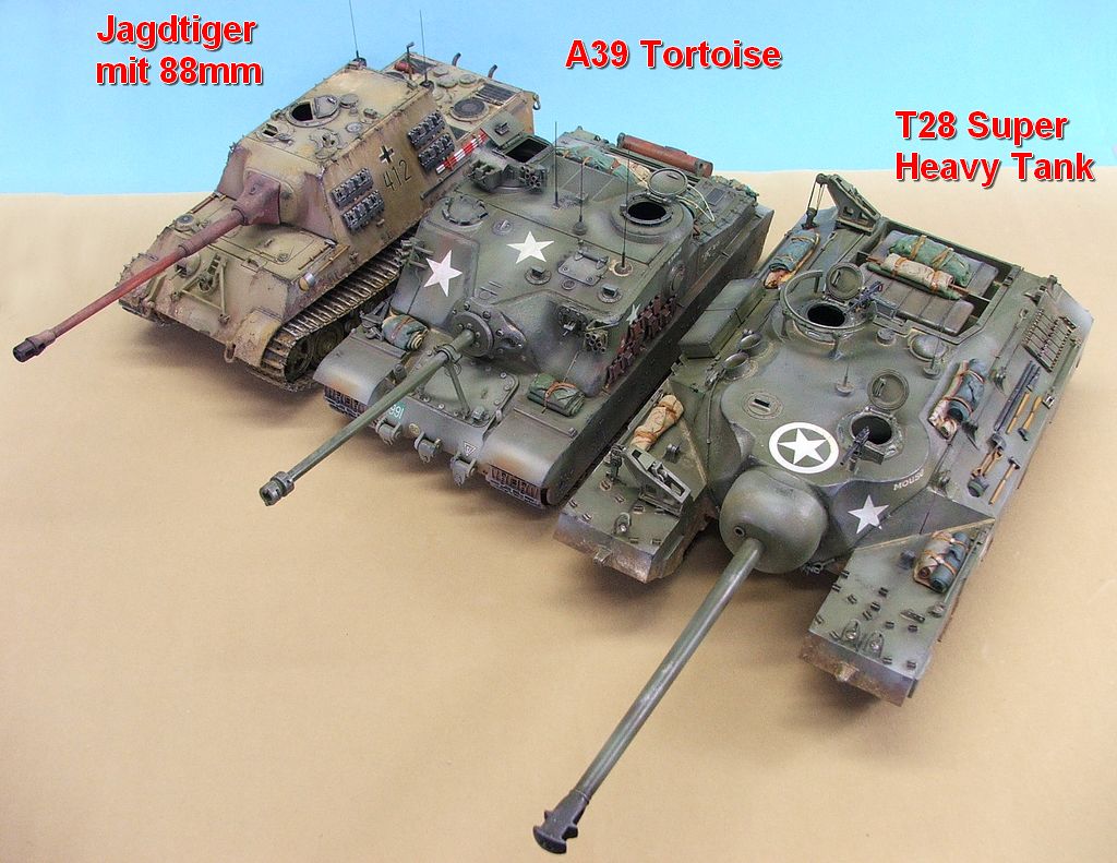 T-28 Super Heavy Tank - Dragon - 1/35 - Done !!! - Missing-Lynx