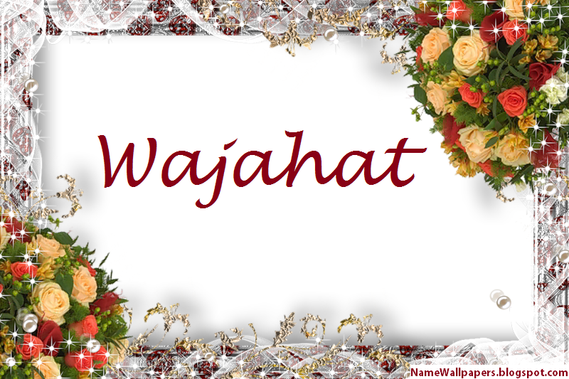 Wajahat Name Wallpapers Wajahat ~ Name Wallpaper Urdu Name Meaning Name ...