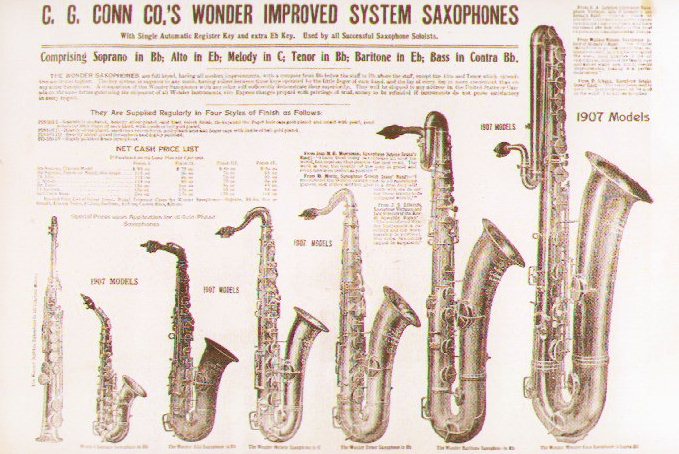 Historia del Saxofón ~ El Saxofón