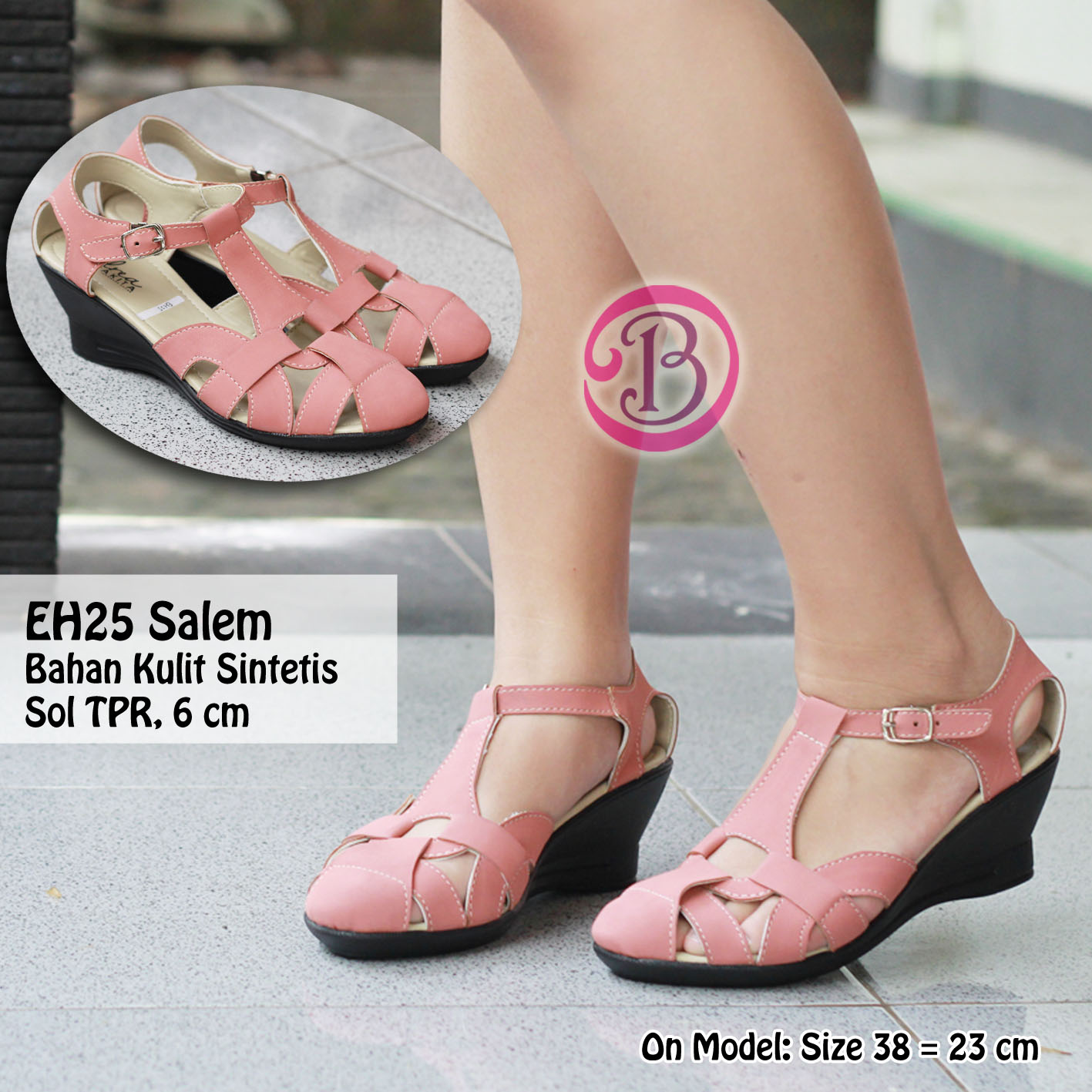 SEPATU DAN SANDAL WEDGES