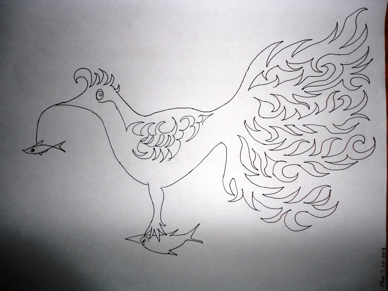 Sarimanok Drawing