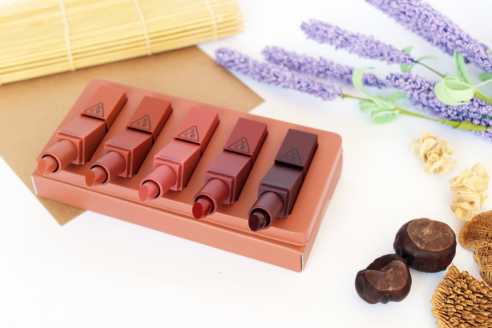 3CE Stylenanda, Mood Recipe Lip Color Mini Kit [ Sakurakotoo ]