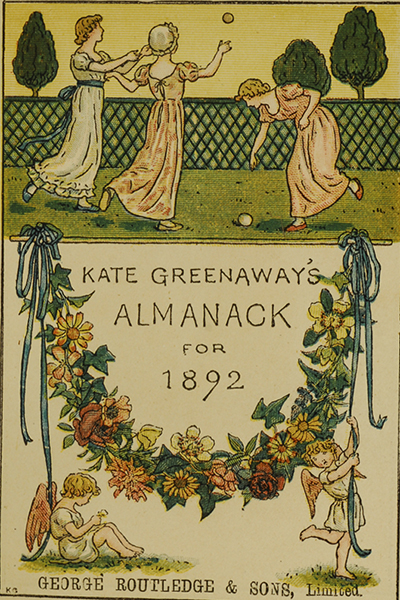 BOOKTRYST: Kate Greenaway Talks Almanack Layout