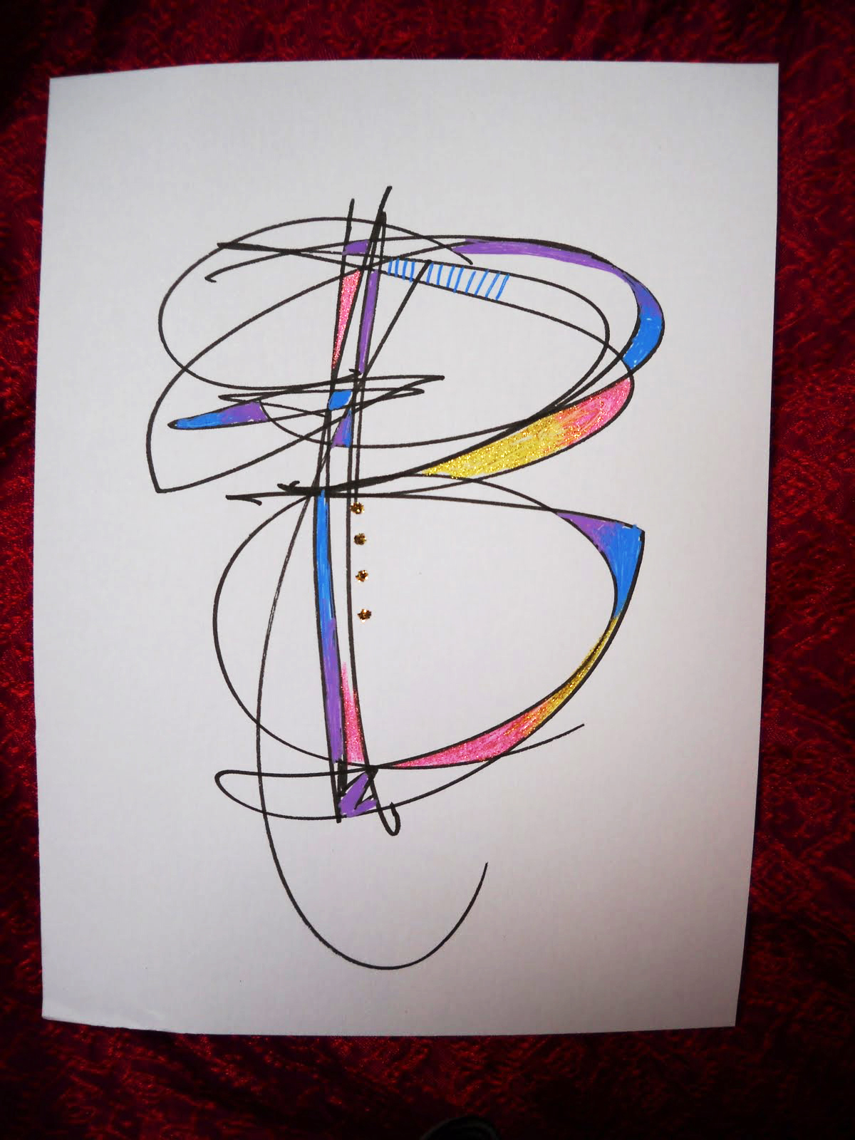 Judy Coates Perez: Experimental Letters!