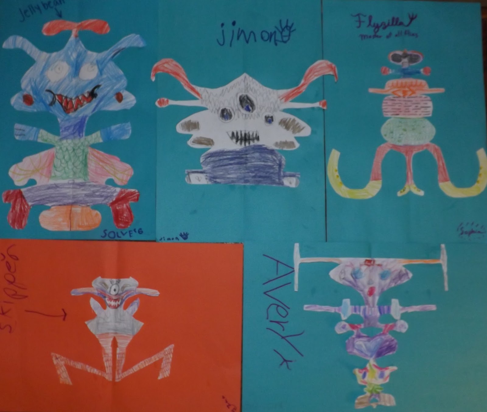 Jackie and the Art Jungle: Name Monsters!