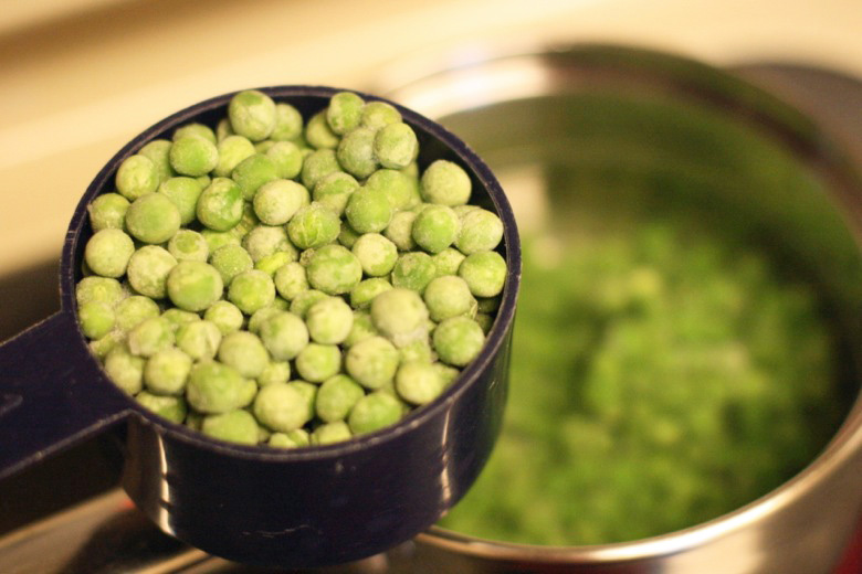 Steve Lansingh's blog: Crushed peas with toasted parmesan