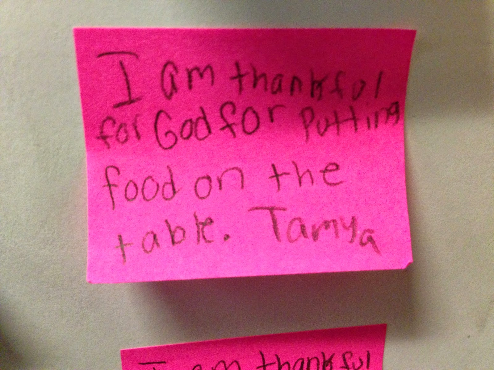 Down the Hall in Room 177: The Gratitude Graffiti Project