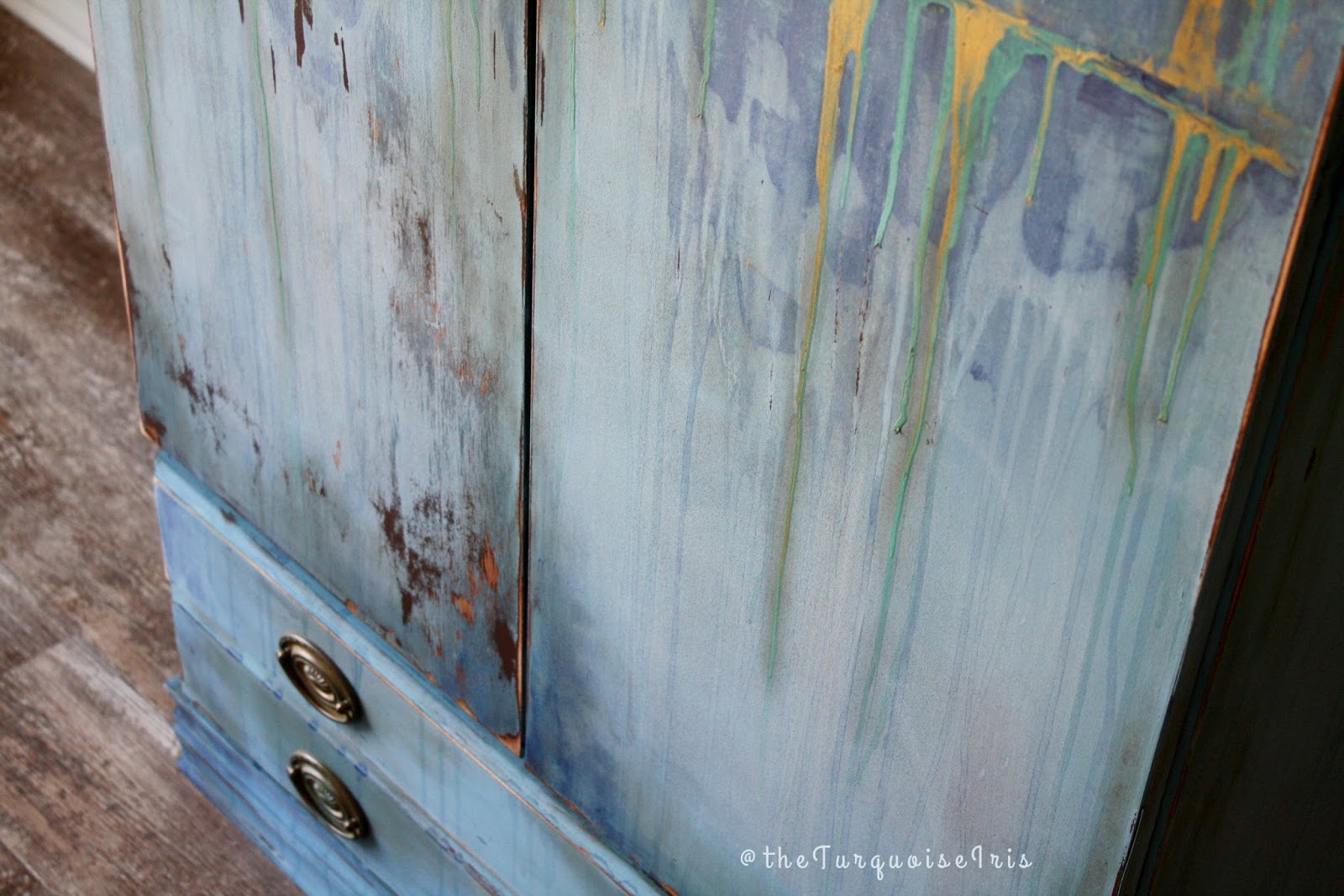 Before & After Blue Montana Sky Wardrobe ~ Drip, Drip, Drip ~ Coastal ...