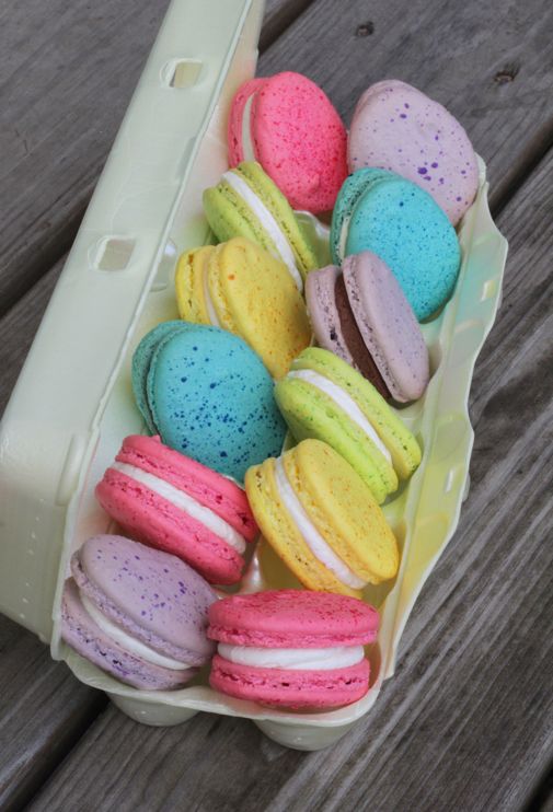 Project Denneler: Easter Egg Macarons