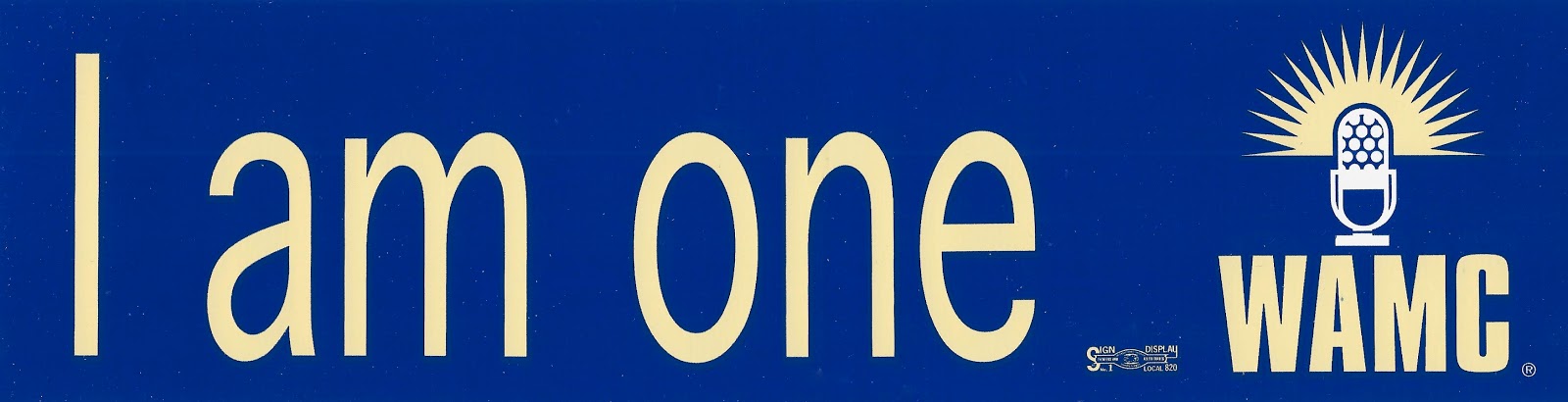 Radio Sticker of the Day: WAMC / Northeast Public Radio