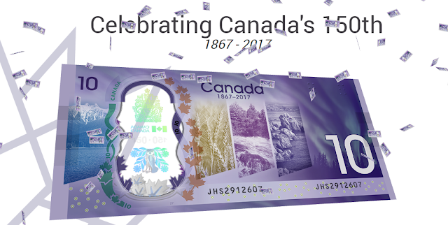 SCG Niagara: The New $10 Banknote from Bank of Canada Marking the 150th ...