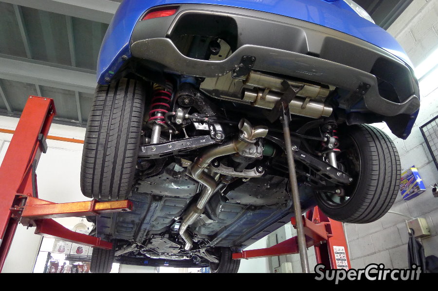 SUPERCIRCUIT Exhaust Pro Shop: Subaru Impreza ver. 10 (GR) WRX STI R205