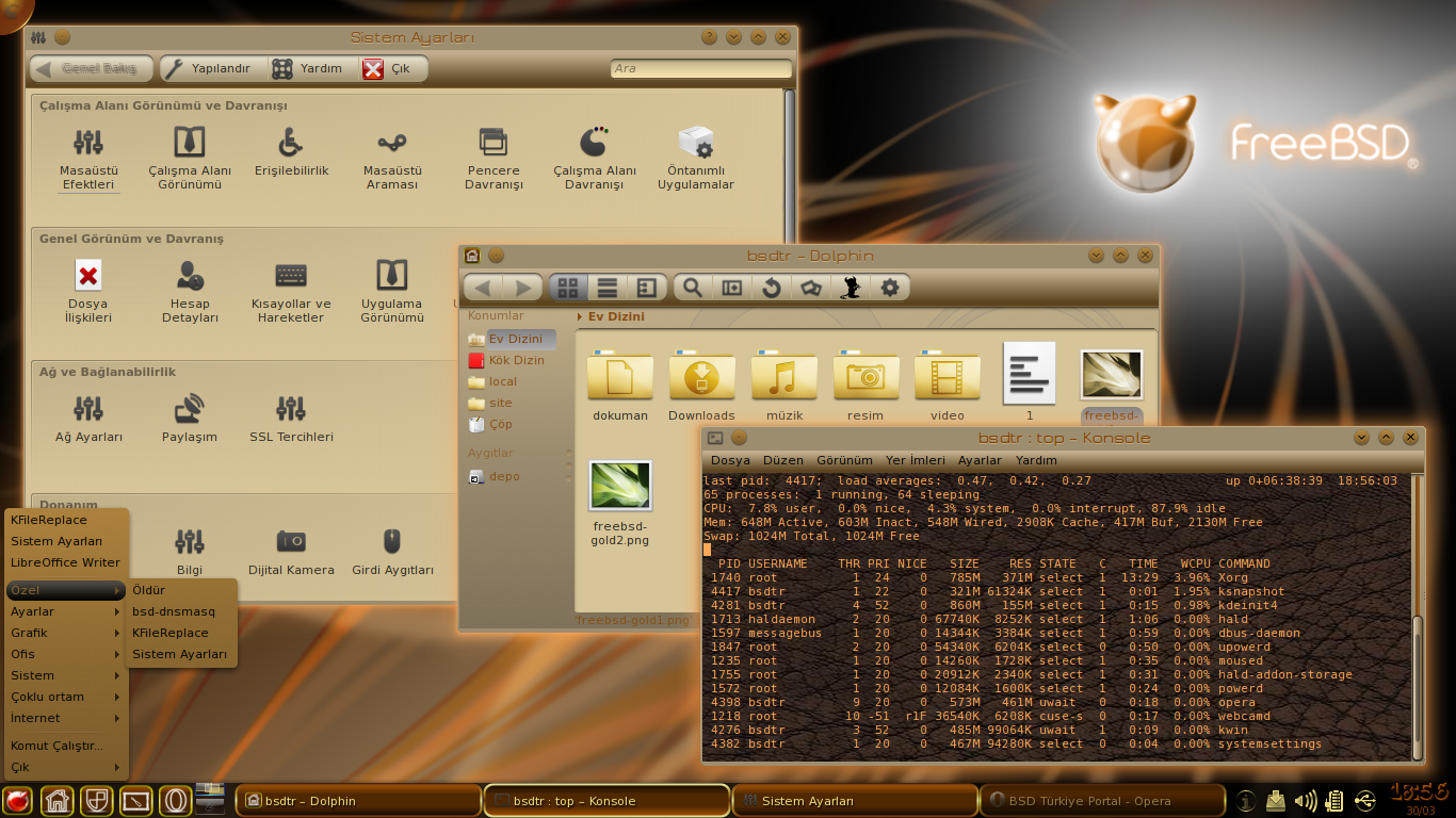 FreeBSD 9.1 Stable - Maceraya hazır mısın! Bir BSD almaz mısın?