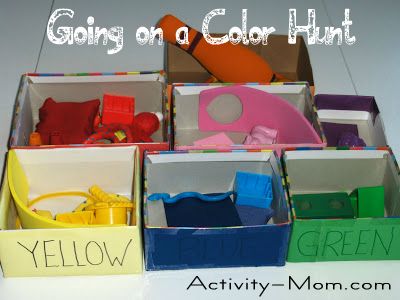 Color Hunt - The Activity Mom