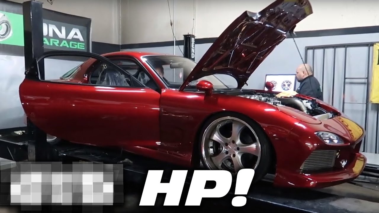 WATCH: BUILT FD RX-7 HITS THE DYNO!!!
