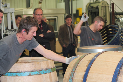 Nicole Bertin Infos: Jonzac : La tonnellerie Radoux fête ses 70 ans