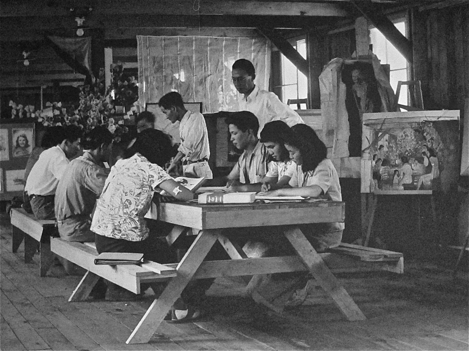 Plutonian Pictures: • WW II Japanese Internment Camp / Art