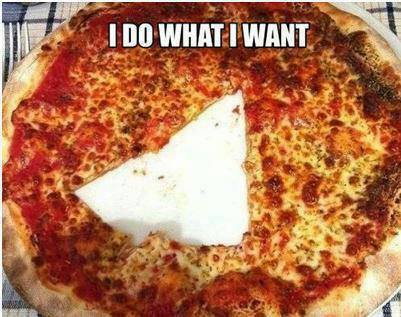 All That Spam: I Do What I Want - Cut a Triangle Piece Out of the ...