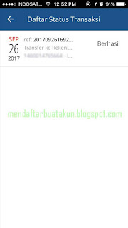 Cara Melihat Bukti Transfer Mandiri Mobile