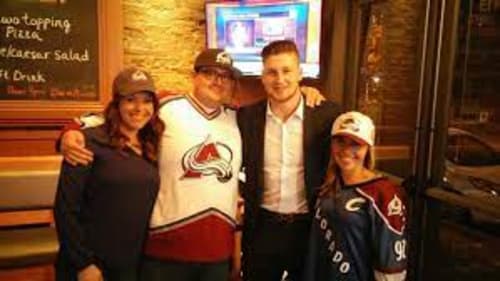 Vanessa Morgan And Nathan Mackinnon