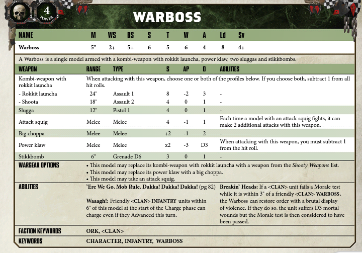 Dies Irae 40K: Codex Orkos. Un primer vistazo. CGs, Rasgos y Reliquias.
