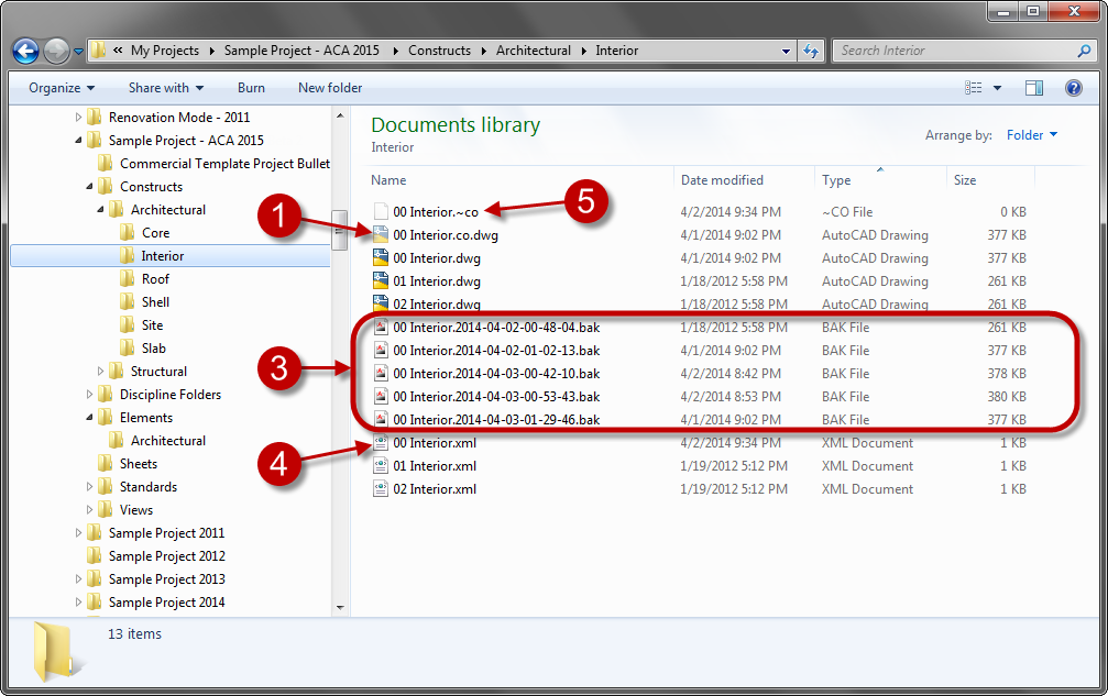 The Architect's Desktop: ACA 2015 - Version Management in Project Navigator