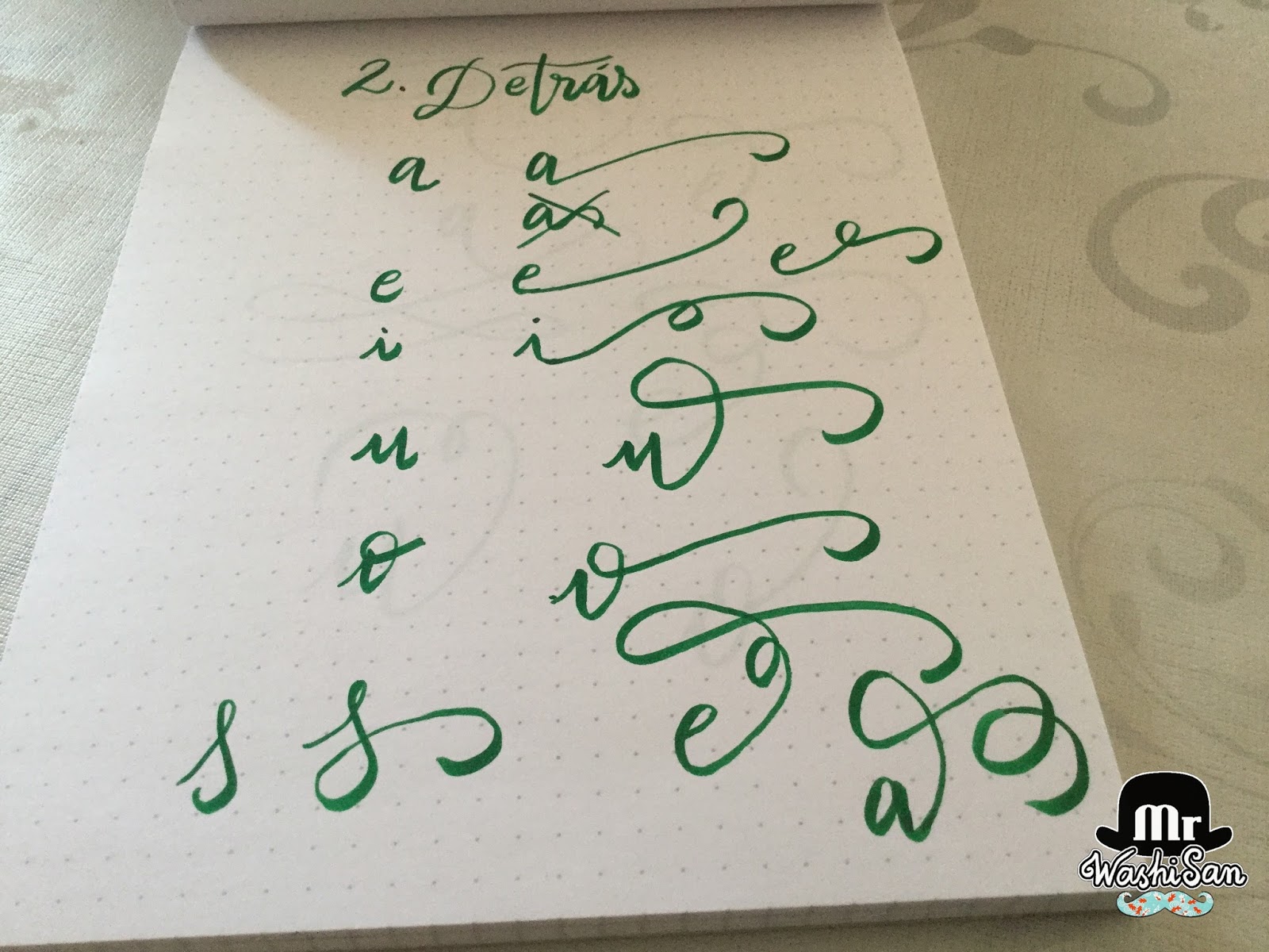 Mr WashiSan: 10 consejos para decorar con florituras tu lettering