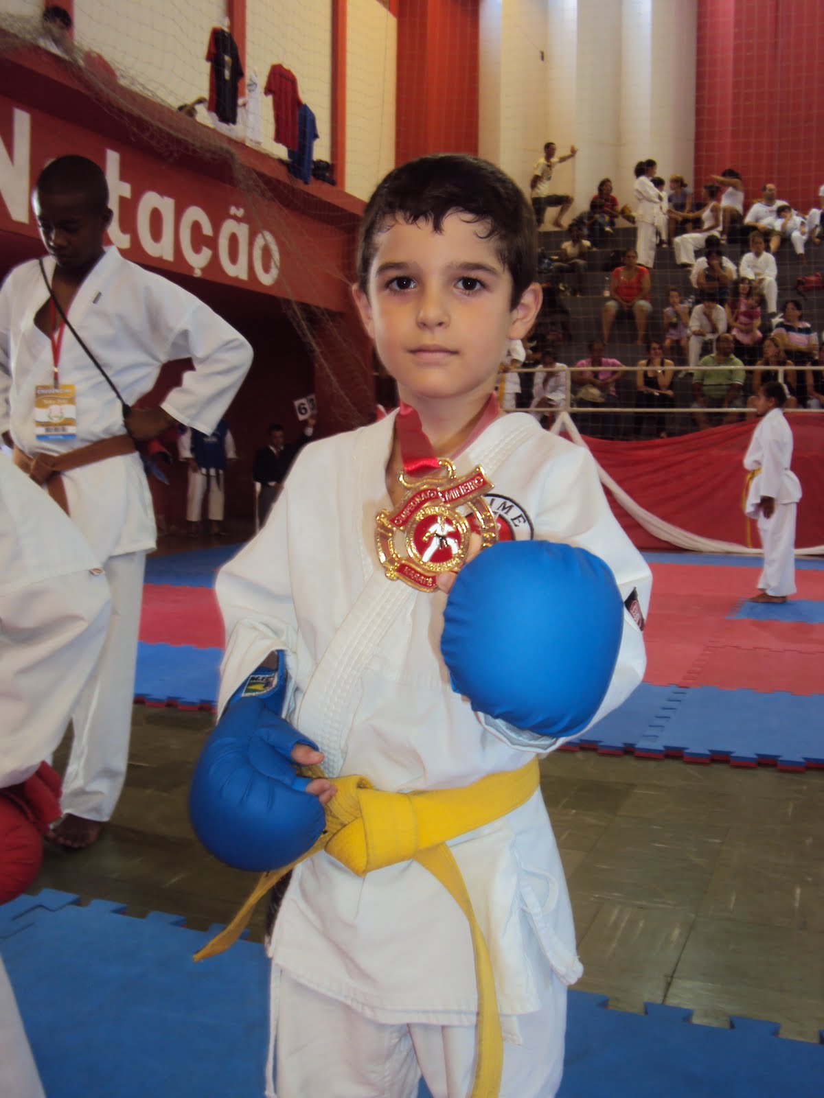 KIME: CIRCUITO DE KARATÊ: KIME FICA EM SEXTO LUGAR EM AREADO.