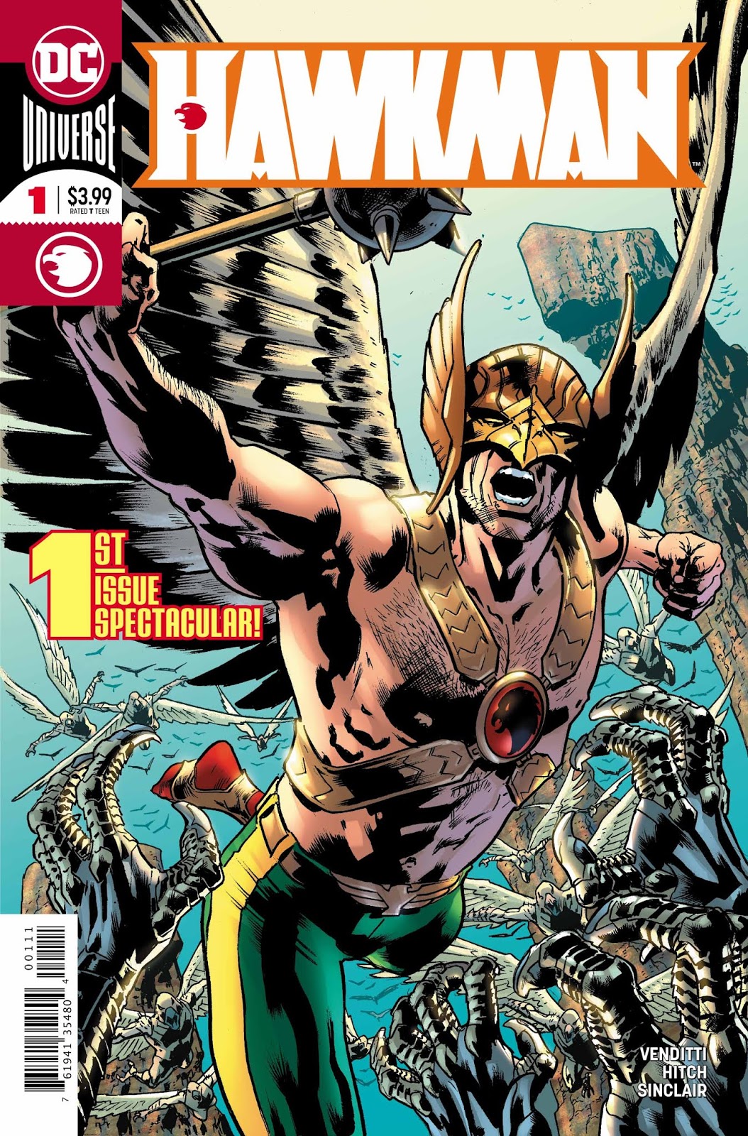 Weird Science DC Comics: Hawkman #1 Review