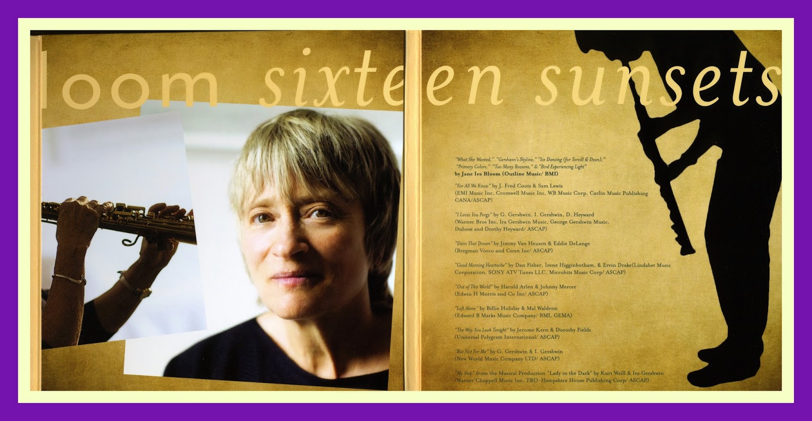 JazzProfiles: Jane Ira Bloom - "Sixteen Sunsets"