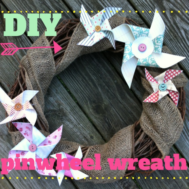 DIY Pinwheel Wreath Tutorial {Monday Made It} - Teaching Special Thinkers