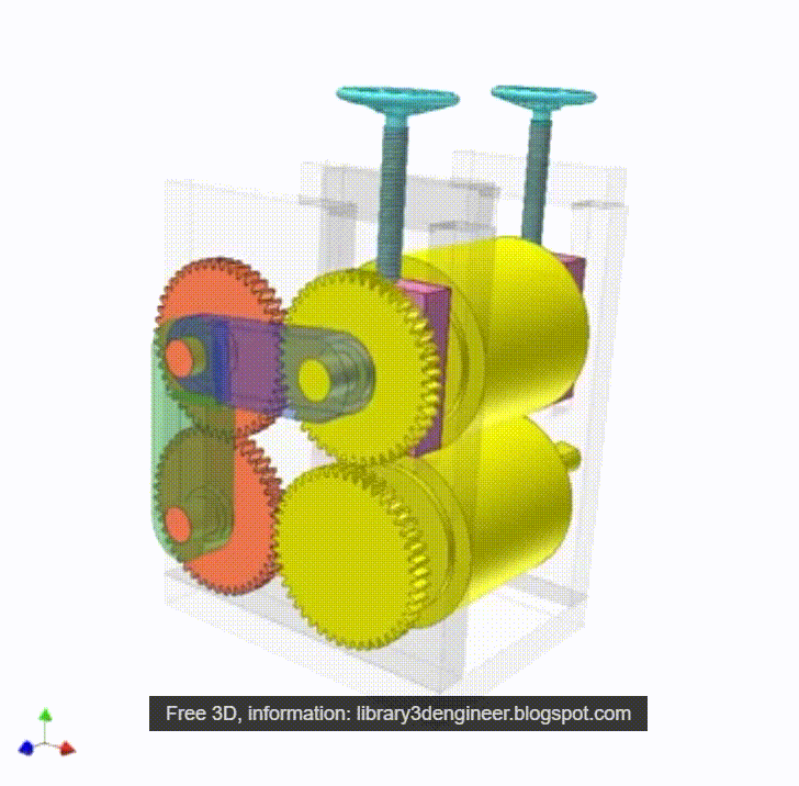 Transmission between two parallel shafts with adjustable axle distance ...