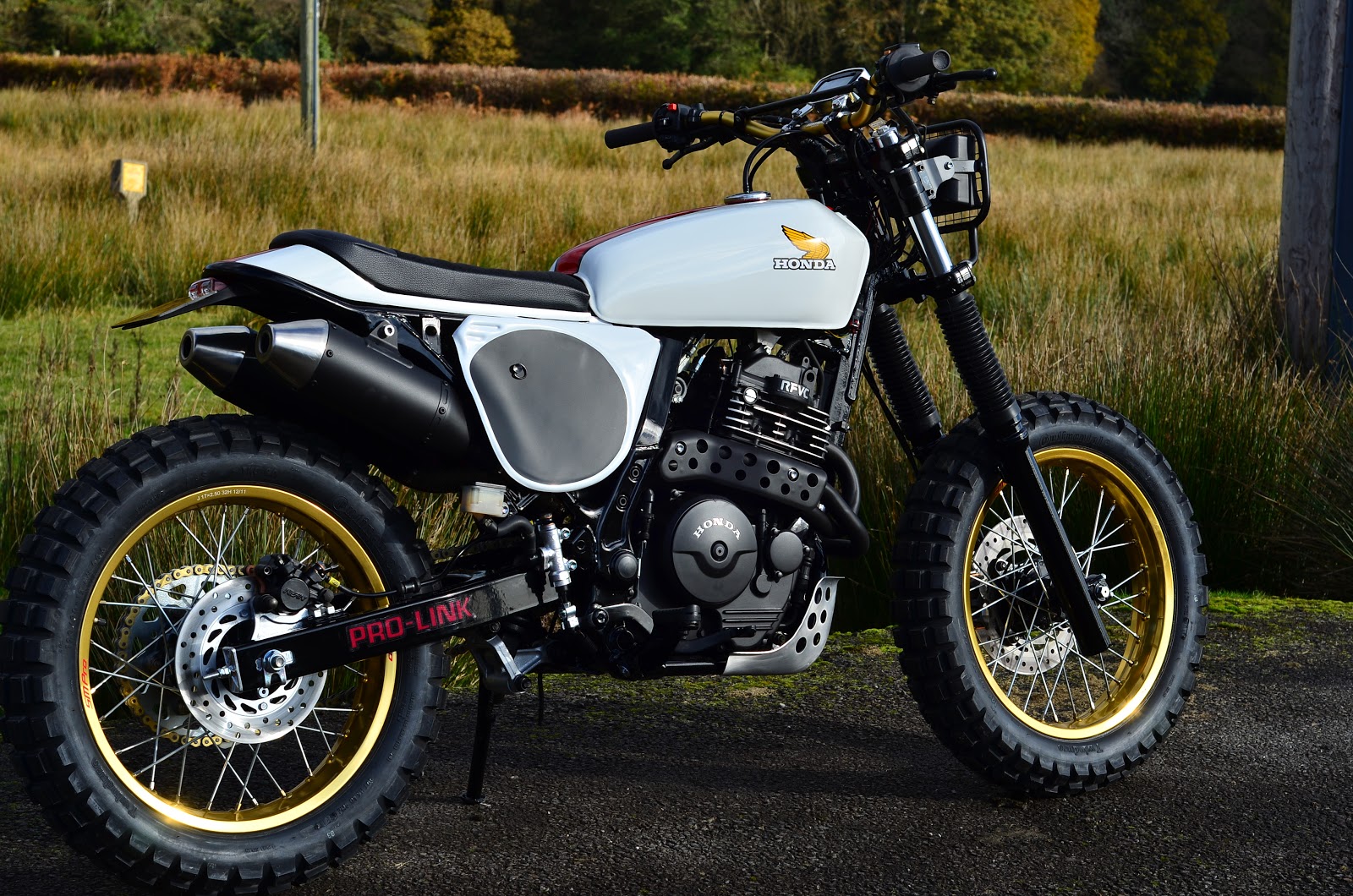 Honda NX650 Dominator StreetTraker by Andrew Greenland - Lsr Bikes