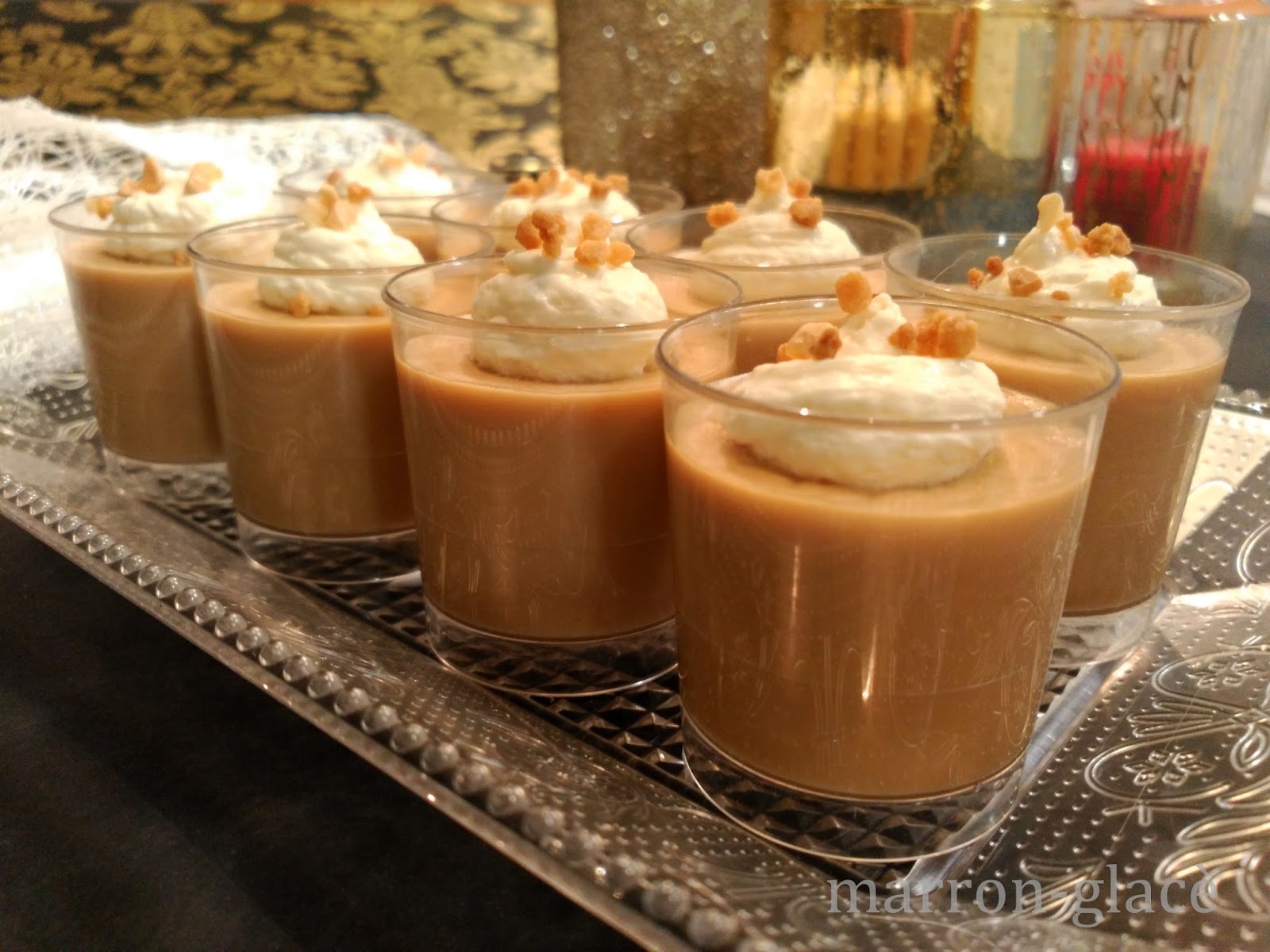 marronglacè: Chupitos de café sin azúcar