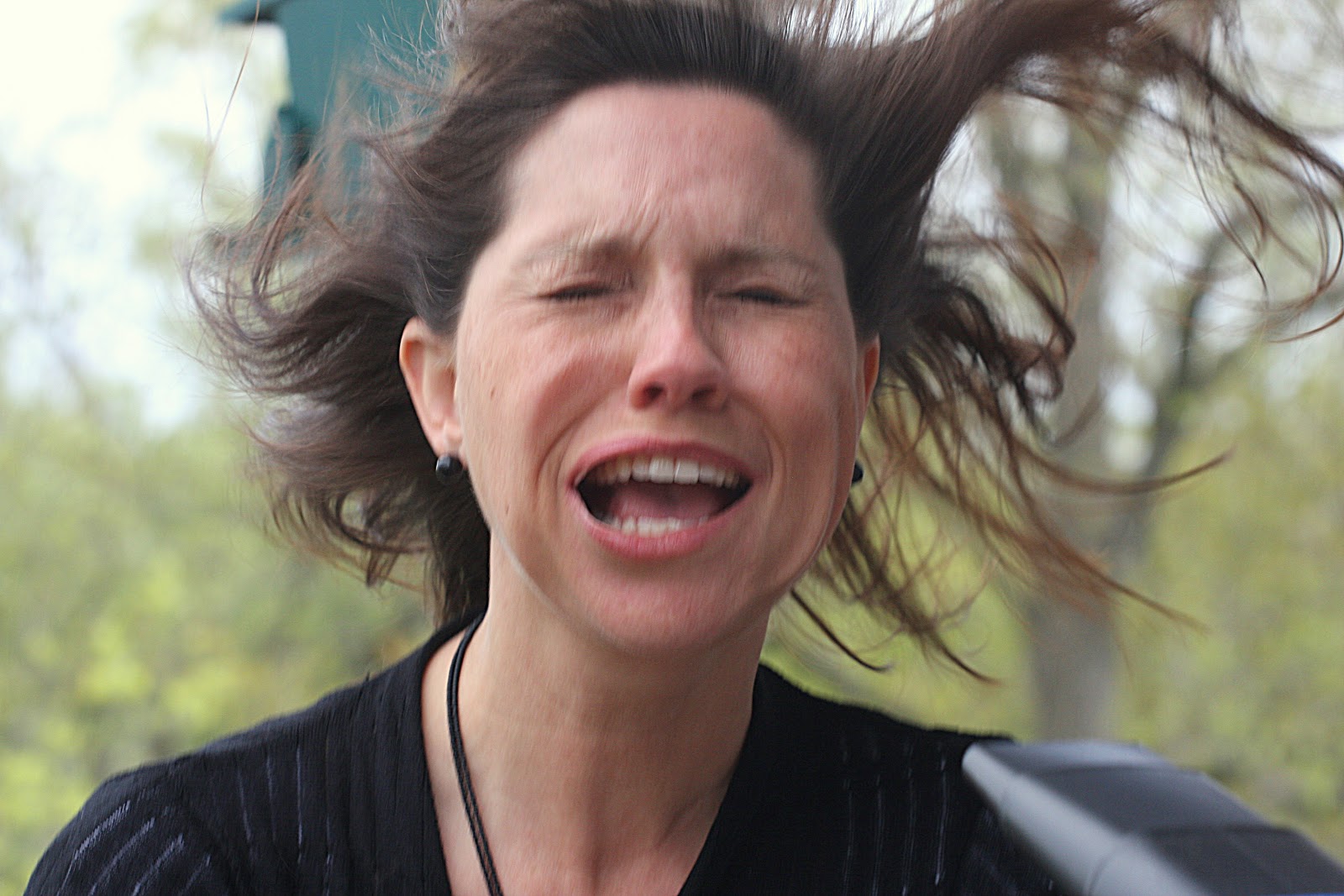 This Journey: Leaf-Blower Laughter