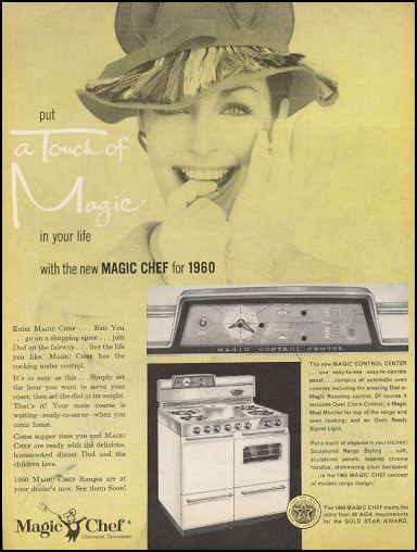 Brady's Bunch of Lorain County Nostalgia: Magic Chef Ad Gallery