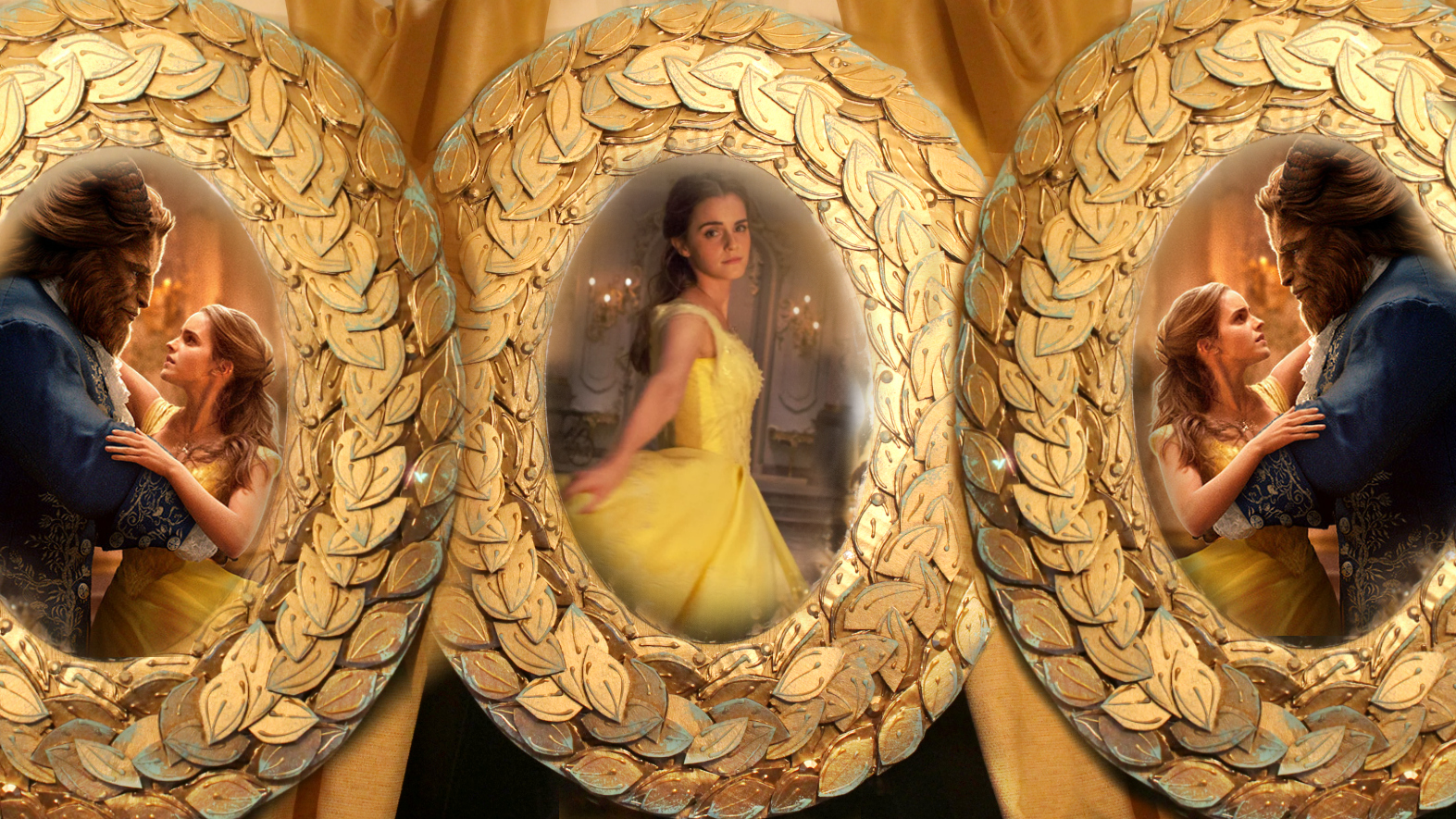 Mark Montano: Beauty and the Beast Castle Mirror